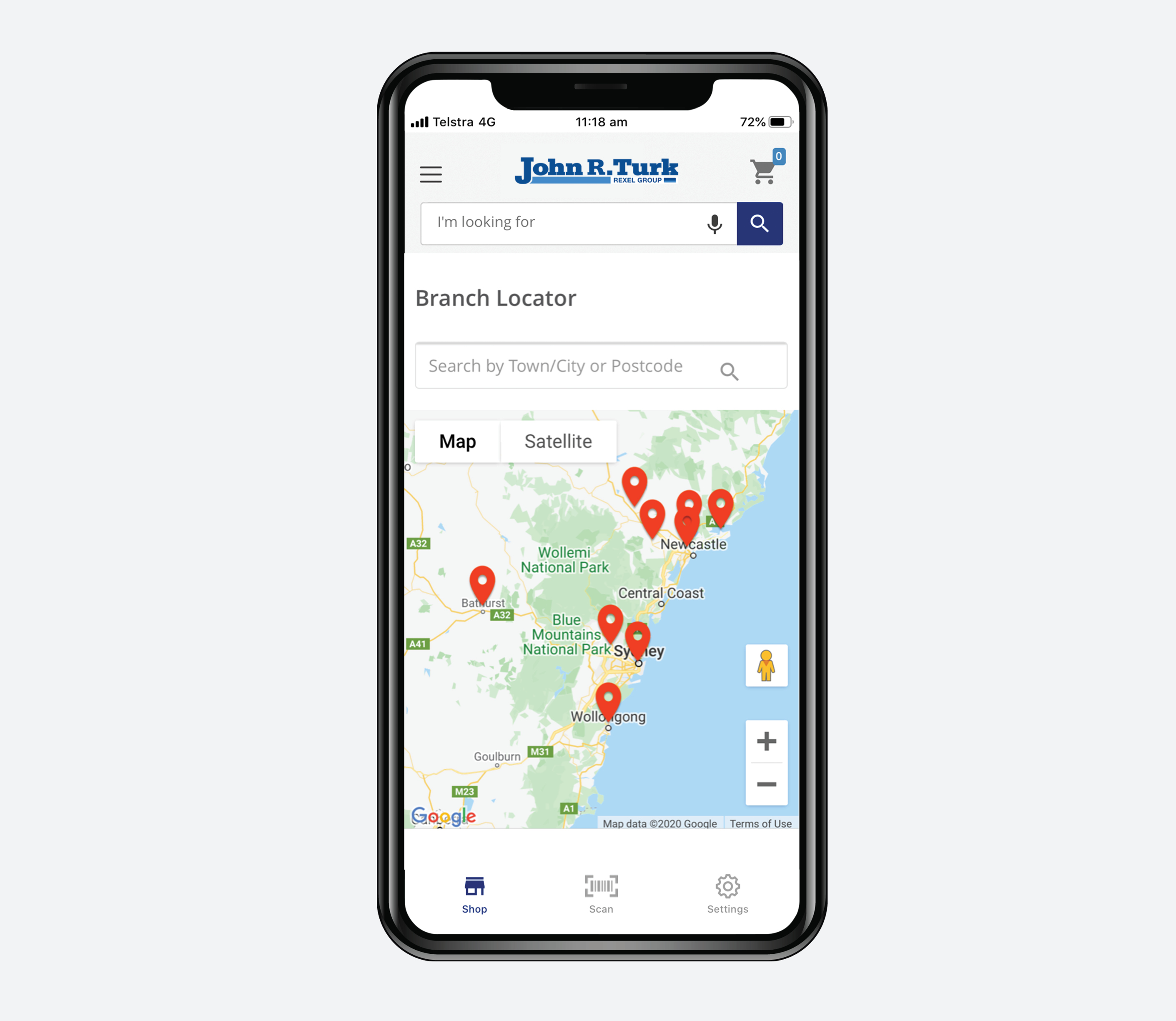 Download The John R Turk App | Wholesale Electrical Supplies l John R Turk
