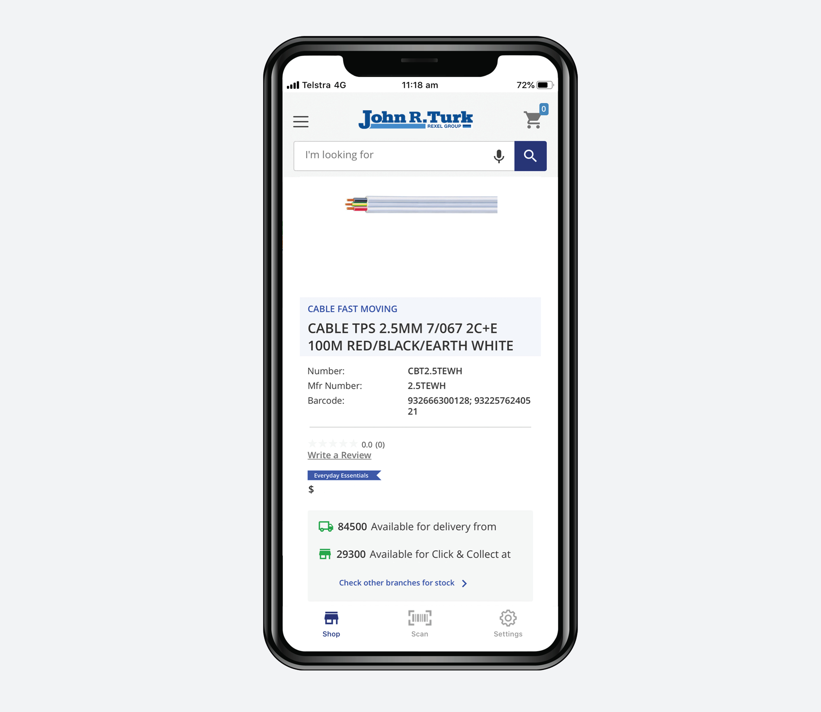 Download The John R Turk App | Wholesale Electrical Supplies l John R Turk