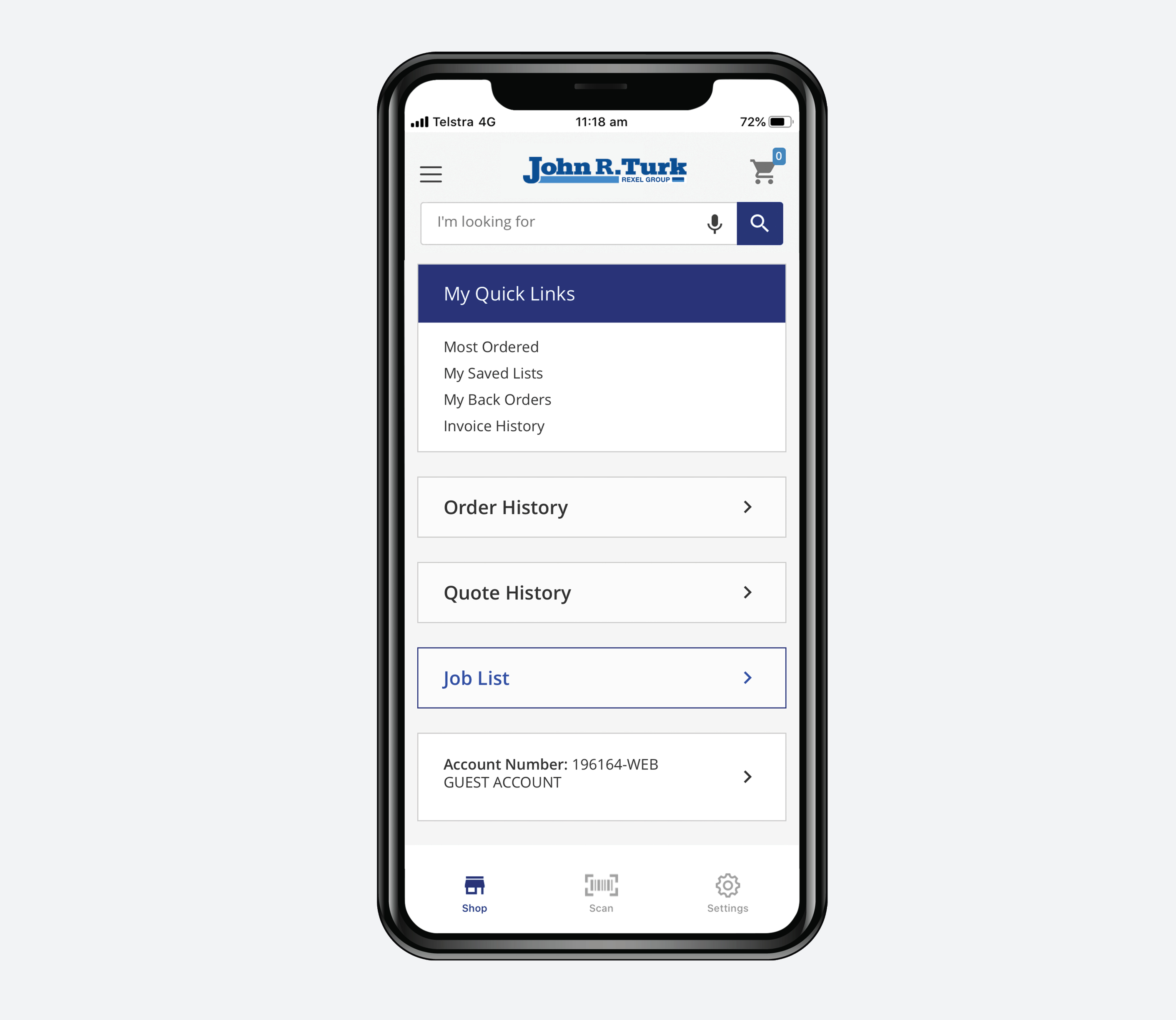 Download The John R Turk App | Wholesale Electrical Supplies l John R Turk